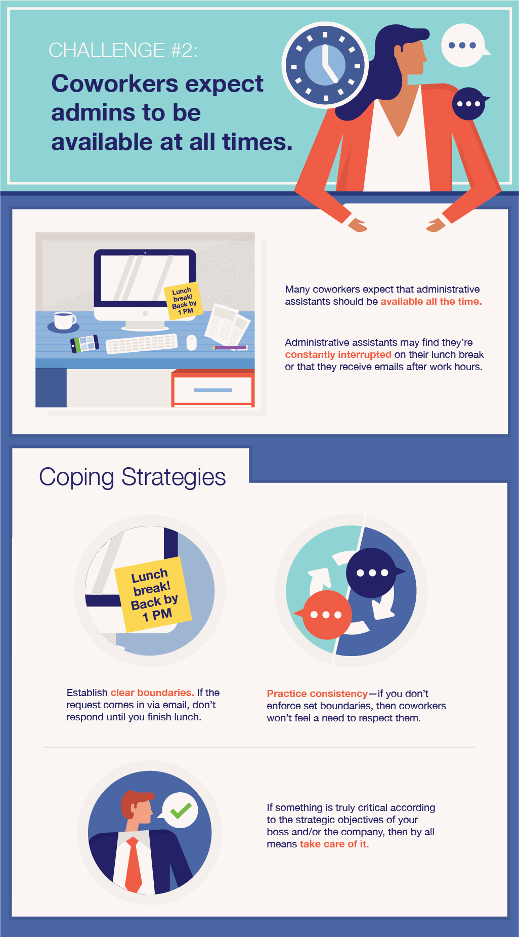 5 Common challenges administrative assistants face (and what to do ...