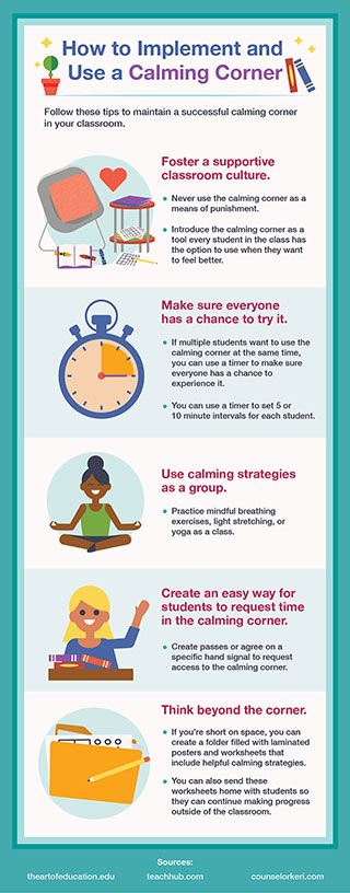 How to create a classroom calming corner (and how it can benefit you ...
