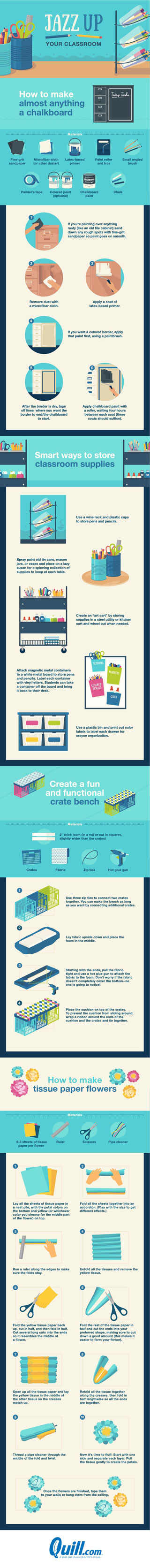 Jazz Up Your Classroom Décor on the Cheap | Quill.com