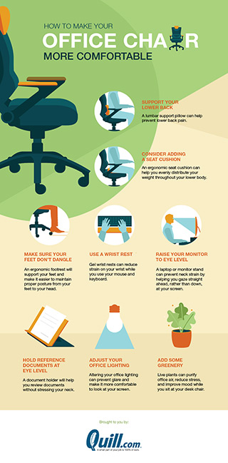 How to Make an Office Chair More Comfortable | Quill.com