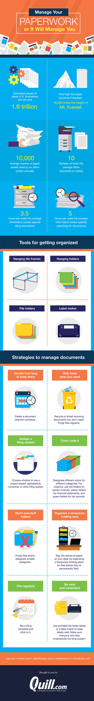 How to improve your office filing system | Quill.com