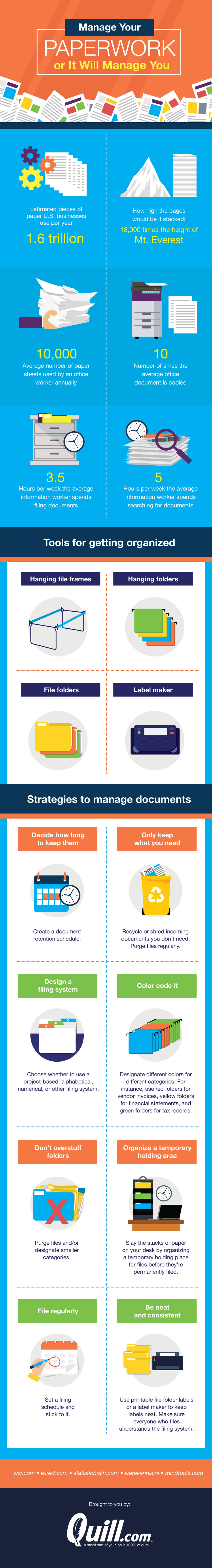 How to improve your office filing system | Quill.com