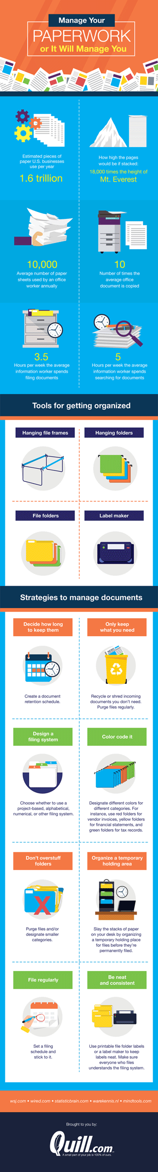 How to streamline and improve your office filing system | Quill.com