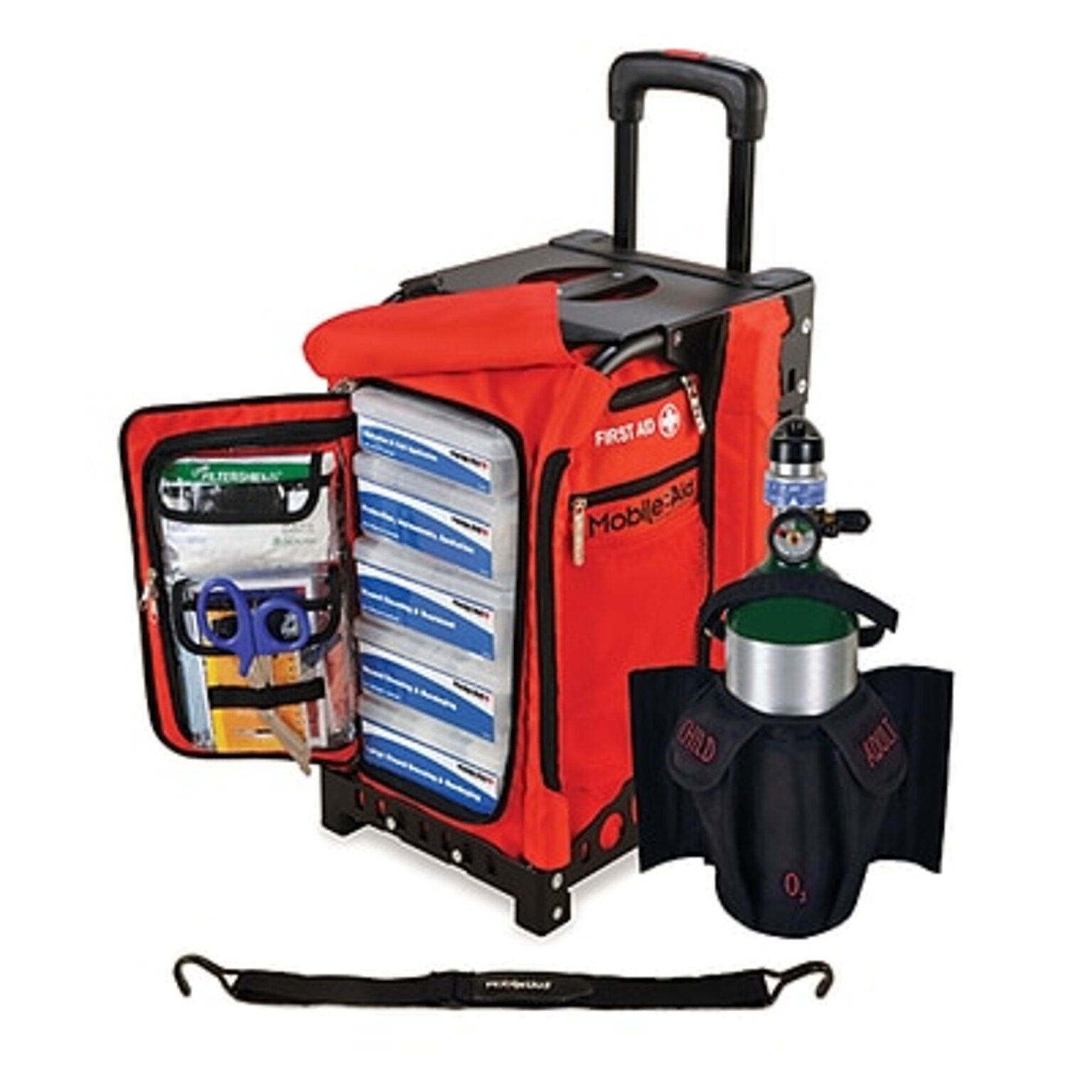 MobileAid Trauma BLS (Basic Life Suppport) EASY-ROLL Modular First Aid ...