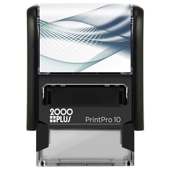 Custom 2000 Plus® PrintPro™ 10 Self-Inking Stamp, 5/16" x 1" | Quill.com