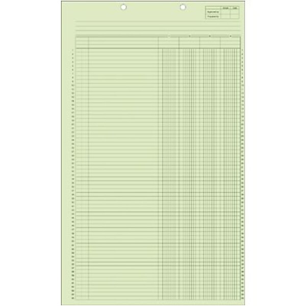 Quill Economy 4 Column Columnar Pads | Quill.com