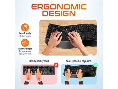 Logitech MX Keys S Wireless Keyboard, Black (920-011406) | Quill.com