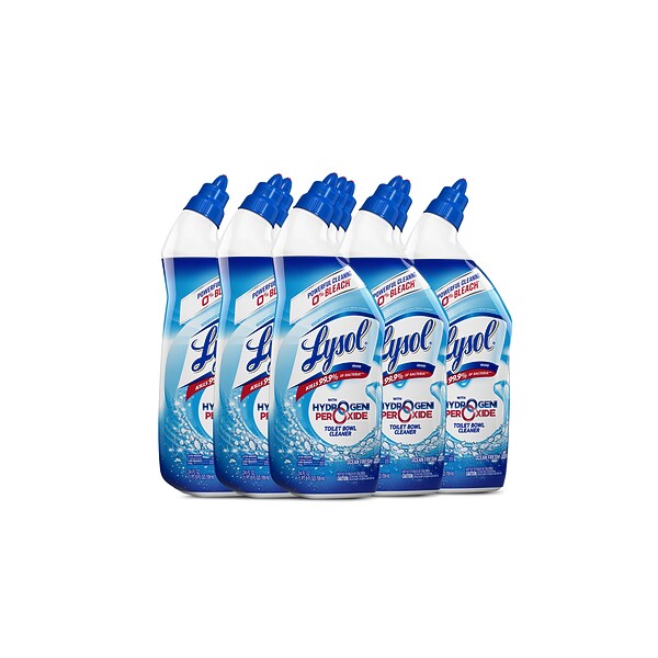 Lysol Toilet Bowl Cleaner, Ocean Fresh, 24 oz., 9/Carton (19200-98011 ...