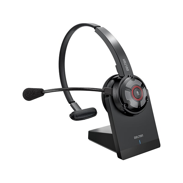 Delton 50X Pro Wireless Noise Canceling Bluetooth Mono Phone & Computer ...