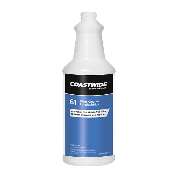 Coastwide Professional™ 61 Glass 32 Oz. Spray Bottle, Blue (CW6100SB-A ...