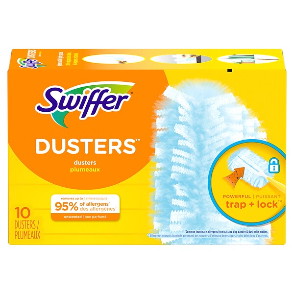 Swiffer Dusters Cloth Refills, Blue 10/Pack (41767) | Quill.com