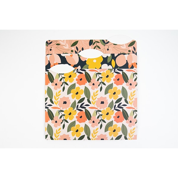 Quill Brand® File Folders, Assorted Tabs, 1/3-Cut, Letter Size, Fashion ...