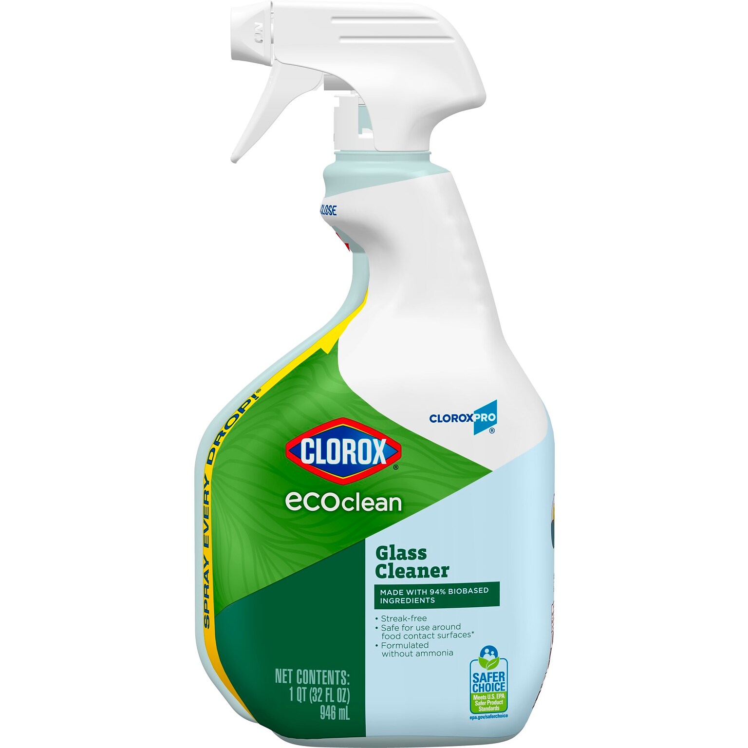 CloroxPro Clorox EcoClean Glass Cleaner, 32 Oz. (60277) | Quill.com
