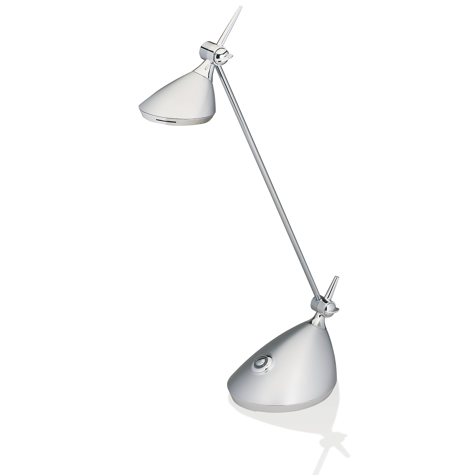 V-LIGHT LED Energy-Efficient Contemporary Desk Lamp, Silver Finish ...