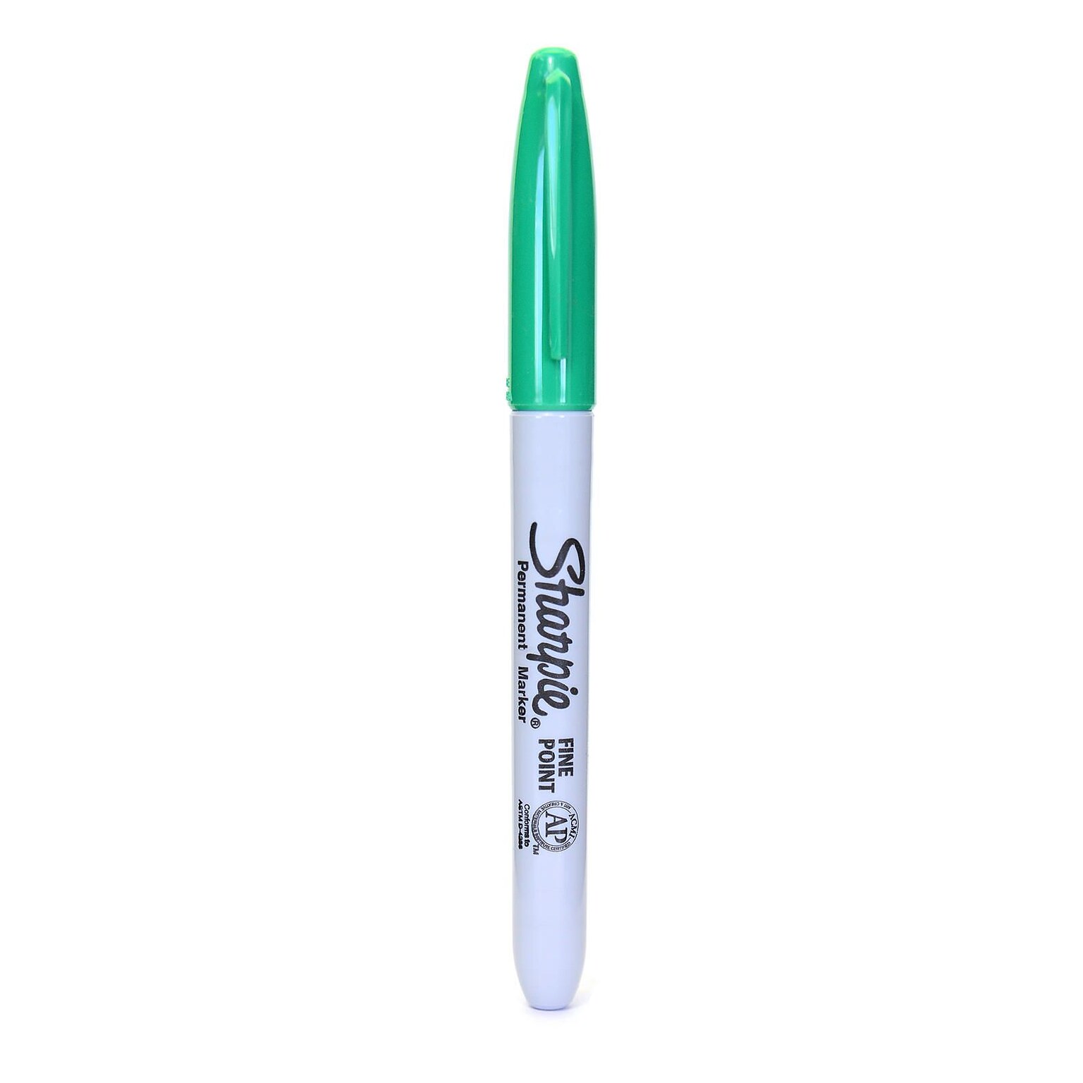Sharpie Permanent Markers, Fine Tip, Green, 24/Pack (13048-PK24 ...