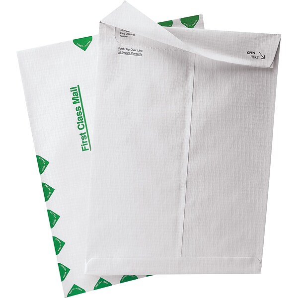 Quality Park Ship-Lite First Class Tyvek Catalog Envelopes, 9x12 ...