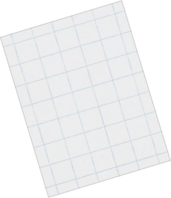 Pacon® Quadrille Ruled Graph Paper, 1/4" Ruling, 8 1/2" x 11", White ...