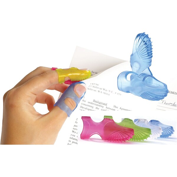 Lee Tippi Size 7 Micro-Gel Fingertip Grips | Quill.com