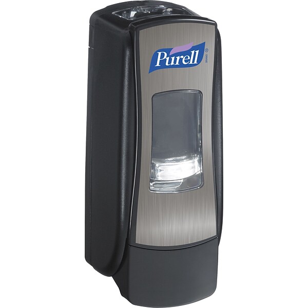 PURELL ADX7 Wall Mounted Hand Sanitizer Dispenser, Black/Chrome (8728 ...