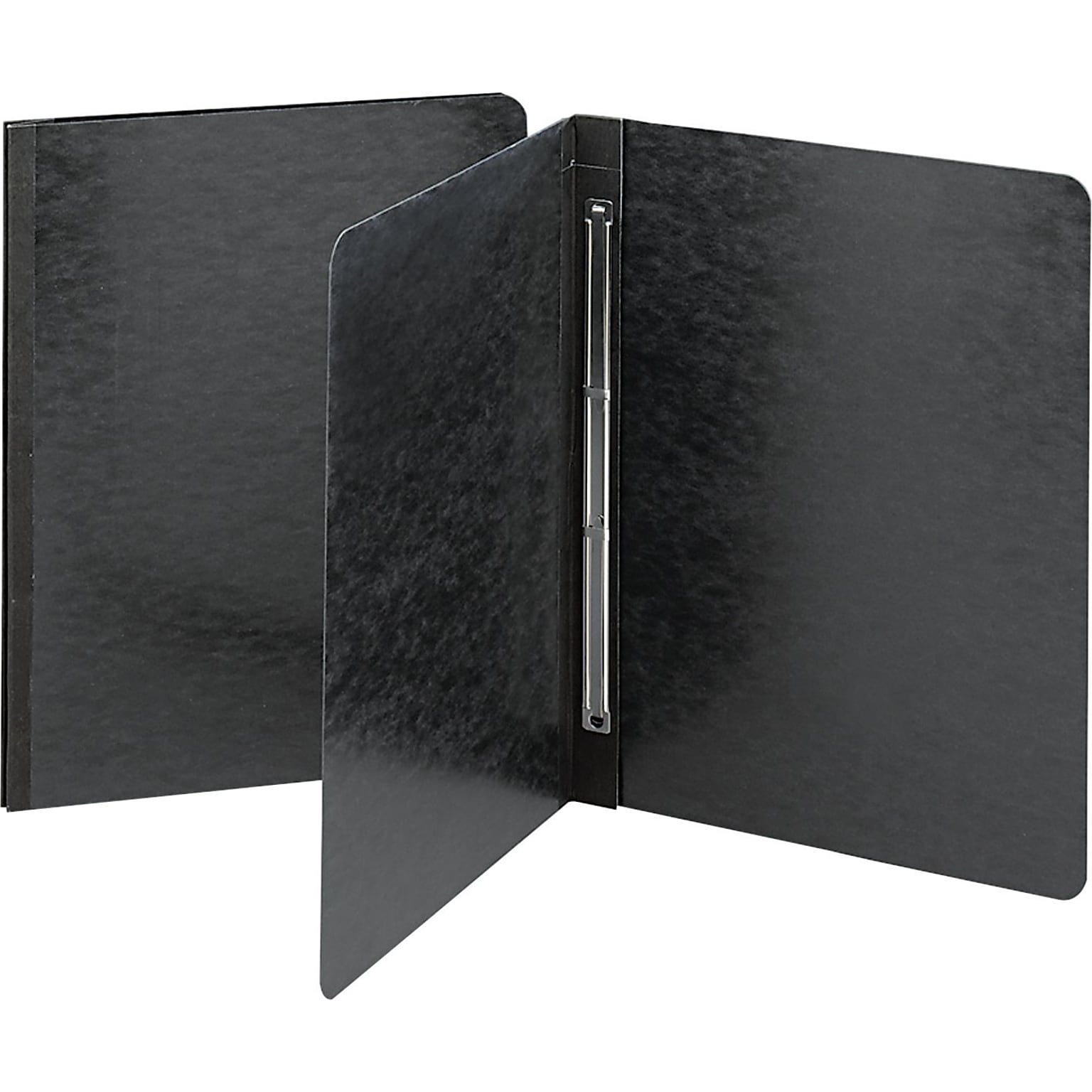 Smead Premium Pressboard 2-Prong Report Cover, Letter Size, Black, 25 ...