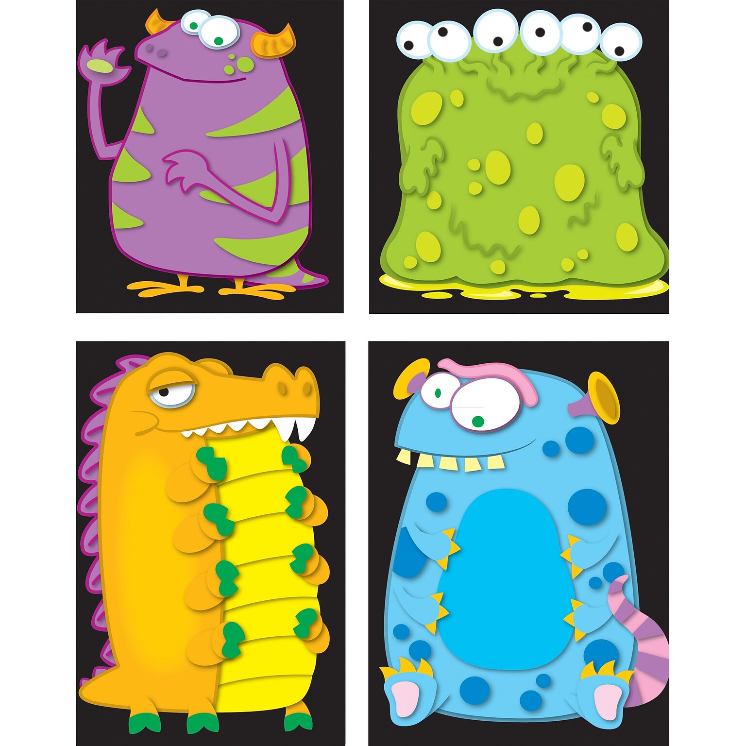 Carson-Dellosa Monsters Prize Pack Stickers | Quill.com
