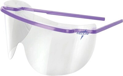 Medline Disposable Safety Glasses, Large Size, 250/Box | Quill.com
