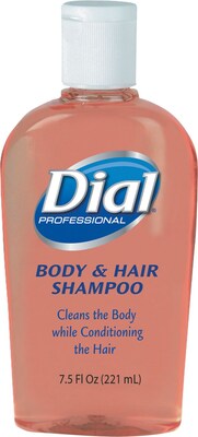 Dial® Body and Hair Shampoo, 7.5 oz., 24/PK | Quill.com