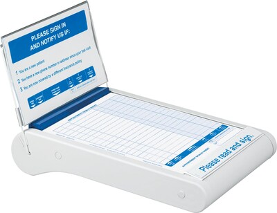 Confidential Patient Sign-In Log Holder | Quill.com