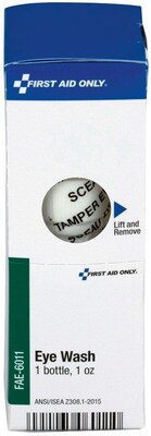 First Aid Only® PhysiciansCare® Eye Wash, Smart Compliance, 1 oz ...