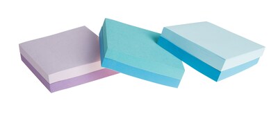 Quill Brand® Self Stick Notes, 3" x 3", Yellow, 100 Sheets/Pad, 12 Pads ...