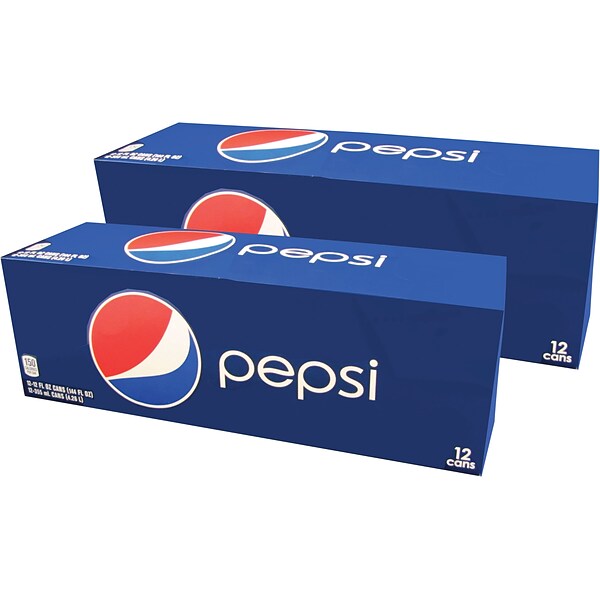 Pepsi Cola Soda, 12 oz., 24/Carton (83774) | Quill.com
