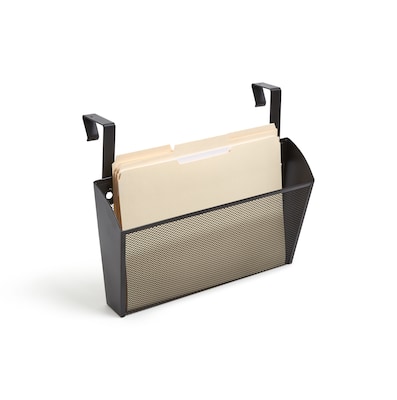 TRU RED™ 1-Pocket Mesh Letter Wall File, Black (TR57579-CC) | Quill.com