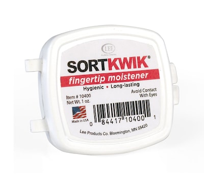Lee Sortkwik 1 Oz. Fingertip Moistener, Pink (10400) | Quill.com