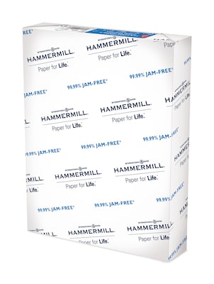 Hammermill Copy Plus 8.5" x 11" 3-Hole Punched Copy Paper, 20 lbs., 92 ...