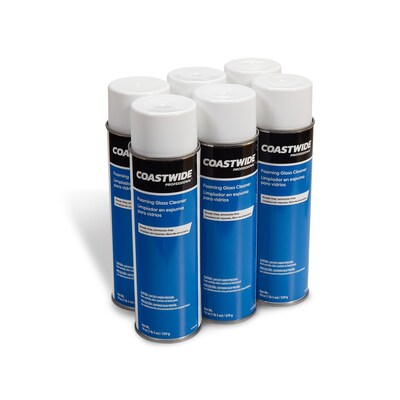 Coastwide Professional™ Foaming Glass Cleaner, Fresh & Clean Scent, 19 ...