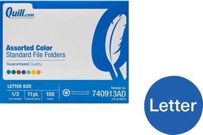 Quill File Folders Make Organizing Easy | Quill.com