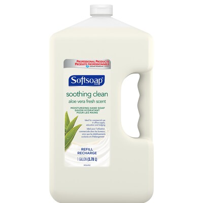 Softsoap Aloe Moisturizing Hand Soap 1 Gallon Refill | Quill.com