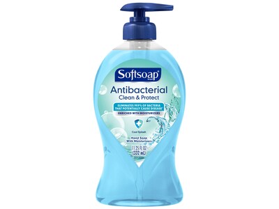 Softsoap Antibacterial Liquid Hand Soap, Cool Splash, 11.25 Oz ...