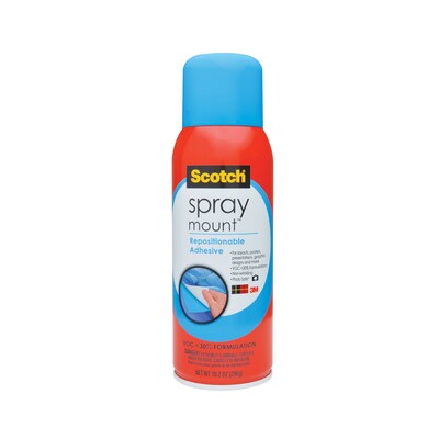 Scotch® Spray Mount™ Repositionable Adhesive, 10.25 oz. (6065) | Quill.com