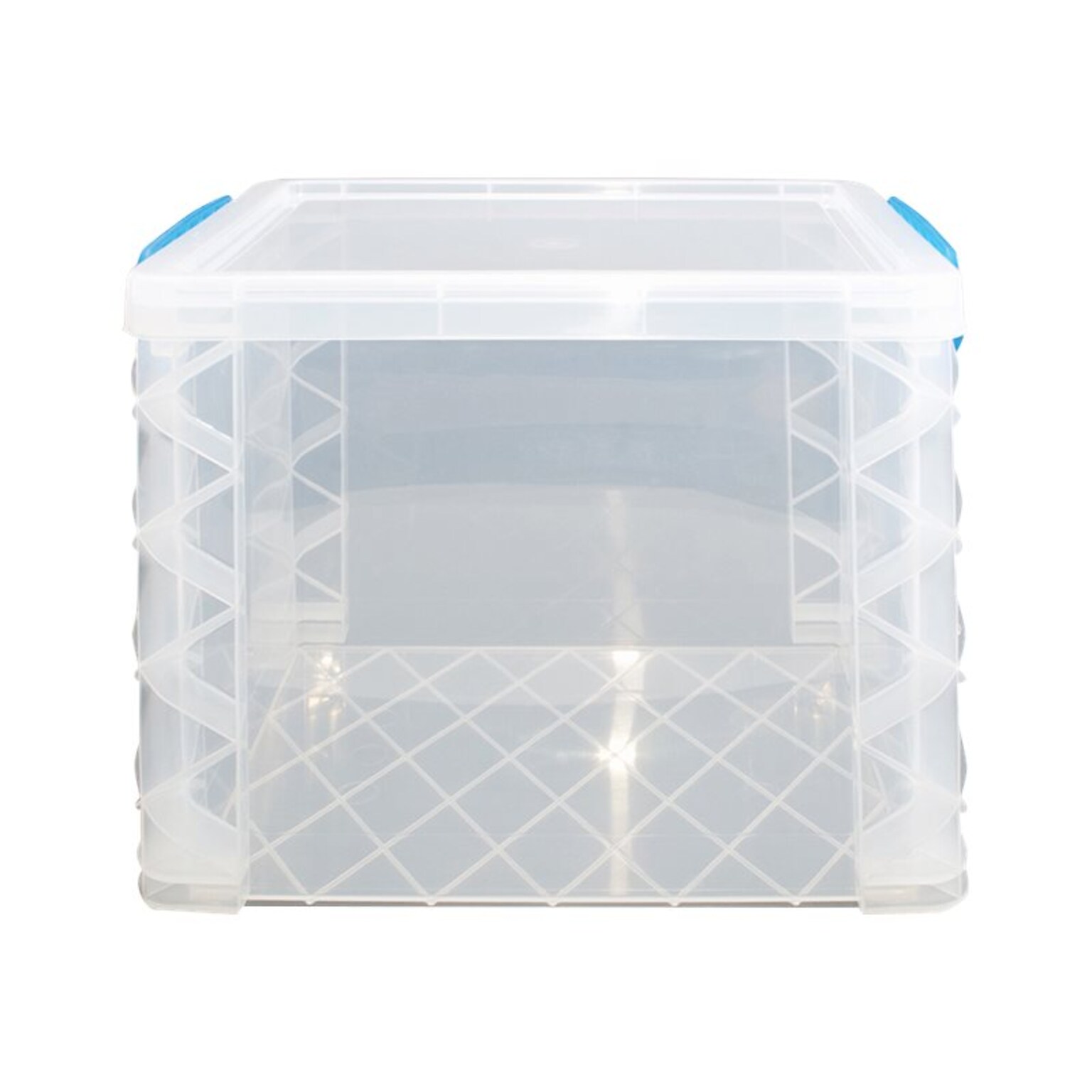 Advantus Super Stacker File Box, Letter/Legal Size, Clear (36871 ...