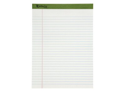 Earthwise Ampad Notepads, Wide Ruled, 12 Pads/Pack | Quill.com