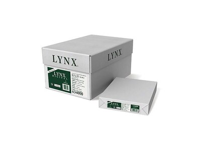 Lynx Digital 8.5" x 11" Cover Paper, 65 lbs., 96 Brightness, 250/Pack ...