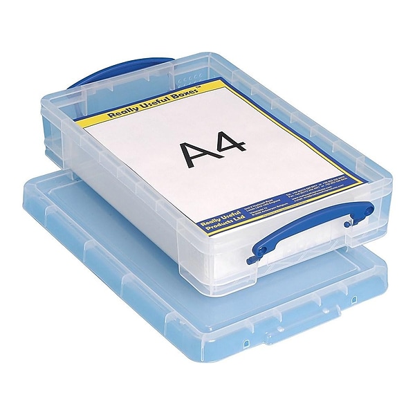 Really Useful Box® 4 Liter, Clear (4L CL) | Quill.com