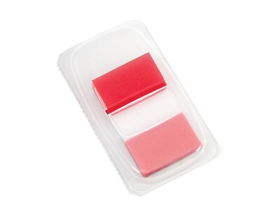 Stickies® 1" Red Flags with Pop-Up Dispenser, 100/Count, 2/Pack | Quill.com