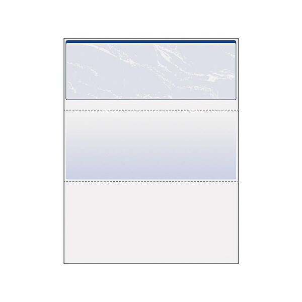 Paris DocuGard Standard 8.5" x 11" Business Security Check On Top, 24 ...