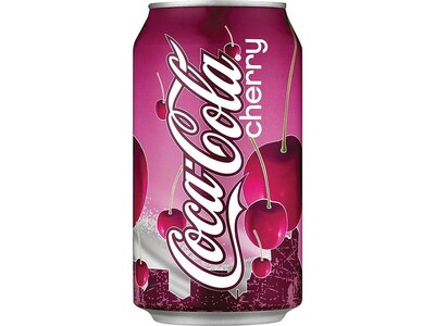 Coca-Cola Cherry Soda, 12 oz., 24/Carton (49000031034) | Quill.com