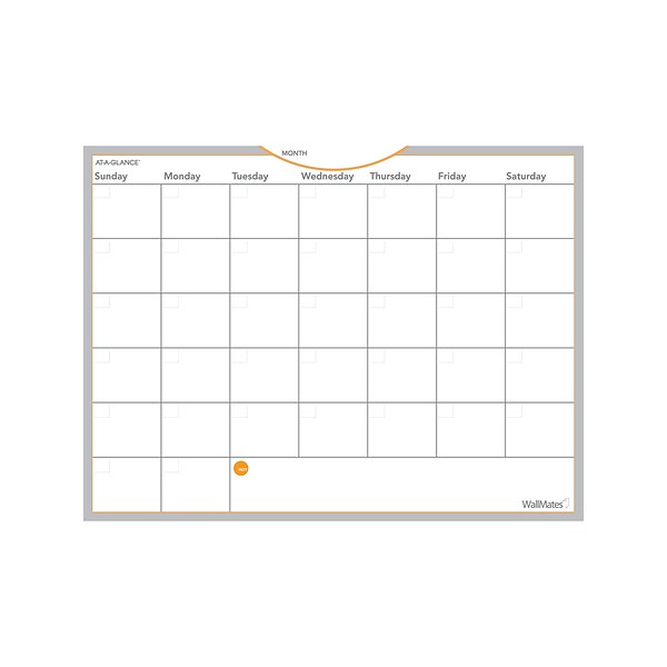 AT-A-GLANCE WallMates Dry-Erase Whiteboard, 24" x 18" (AW5020-28 ...