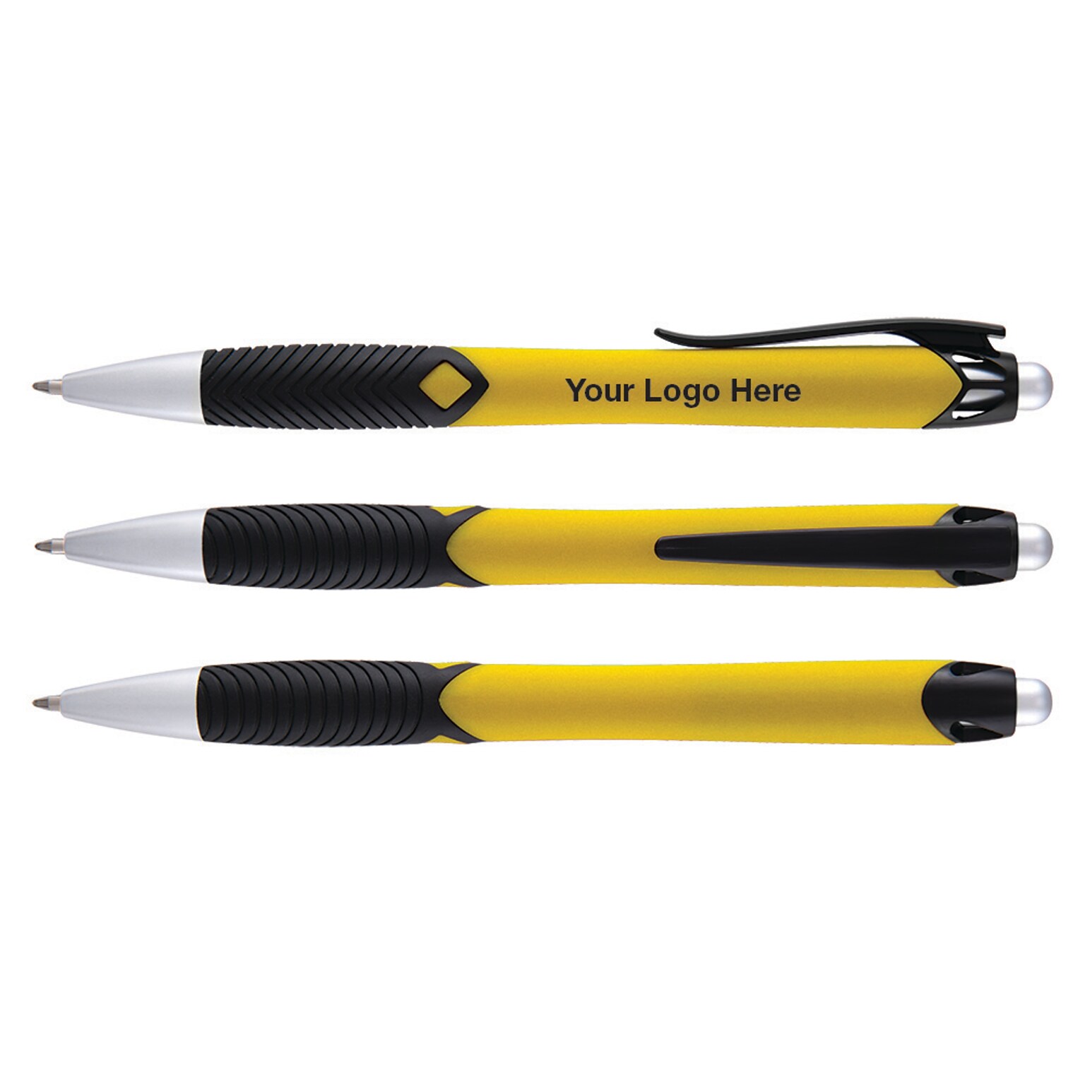 Custom Ergo Diamond Soft-tech Click Pen | Quill.com